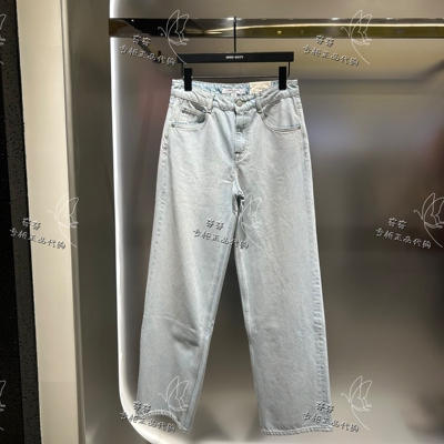 Miss sixty专柜正品7A 2025秋季宽松直筒牛仔裤6S3JJ2510OE原1690