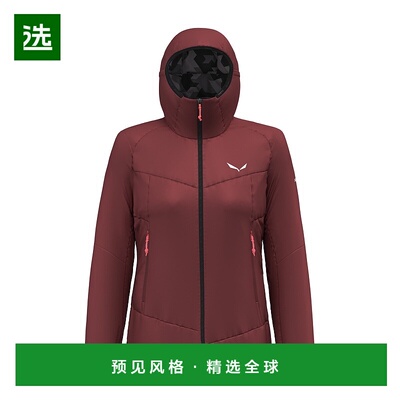 欧洲直邮Salewa沙乐华 Ortles Tirolwool 女士弹性连帽夹克