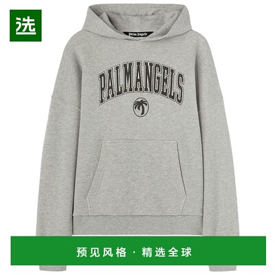 1h可退 香港直邮Palm Angels 棕榈天使 男士 灰色 College Logo