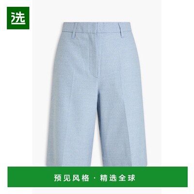 1h可退 香港直邮Remain 女士 斜纹布短裤 502568831DUSTYBLUE