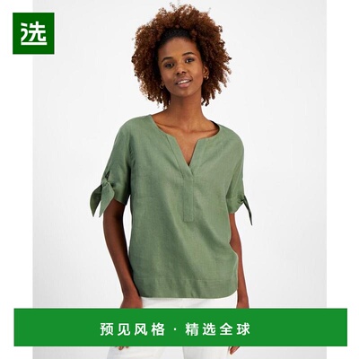 1h可退 【美国直邮】charter club 女士 上装T恤