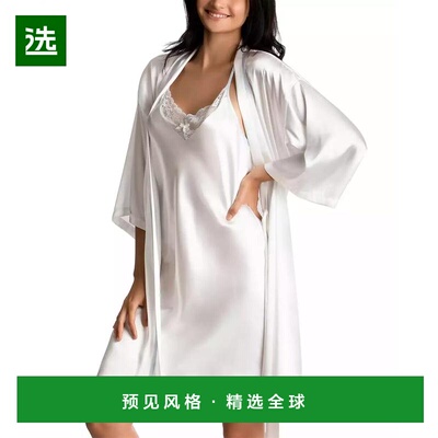 【美国直邮】linea donatella 女士 睡衣上装连衣裙吊带睡袍浴袍