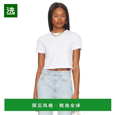 1h可退 香港直邮redone 女士 超细T恤 13702WMICROT white白色 舒