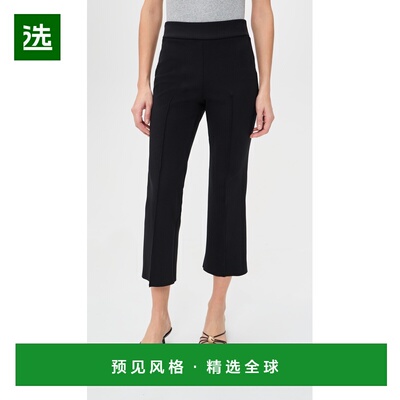 香港直邮COMMANDO 女士 CEO 氯丁橡胶褶纹长裤 black黑色 舒适时