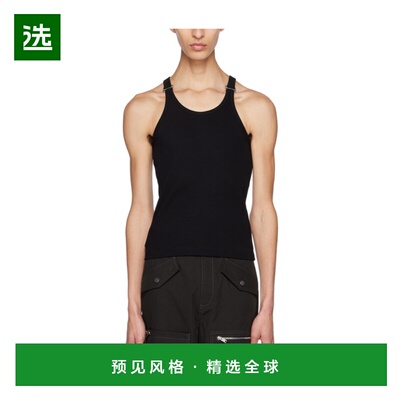 香港直邮Dion Lee 男士T恤 C3096R23BLACK AW2023 黑色背心