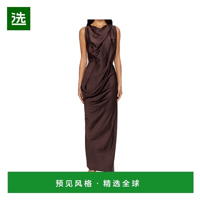 1h可退 香港直邮Vivienne Westwood 长款连衣裙 110103A5W01AD