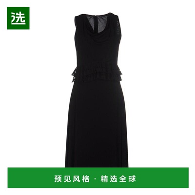 1h可退 【美国直邮】ERMANNO女士连衣裙无袖 修身时尚优雅自然舒