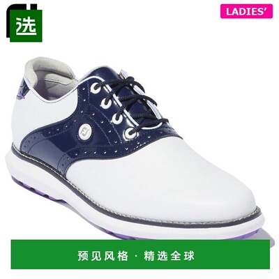 FootJoy 女士 FJ TRADITIONS 无钉高尔夫球鞋 97899 白色/