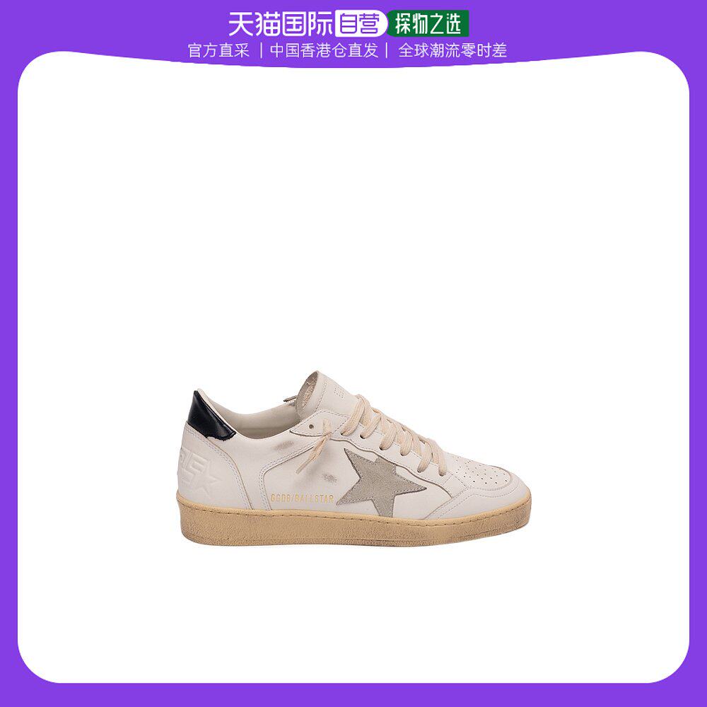 香港直邮Golden Goose Deluxe Brand徽标运动鞋 GMF00327.F00460_虎窝淘