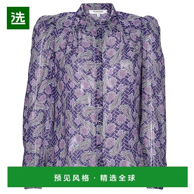 欧洲直邮Morgan  COME 女士泡泡袖上衣 231-COME-F-MULTICO服装