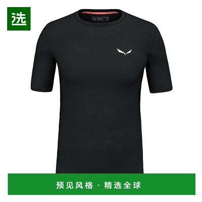 欧洲直邮Salewa沙乐华 Cristallo 保暖羊毛短袖T恤