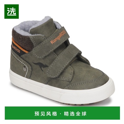 欧洲直邮Kangaroos  KAVU PRIMO V 男童鞋子高帮板鞋 02114-8037