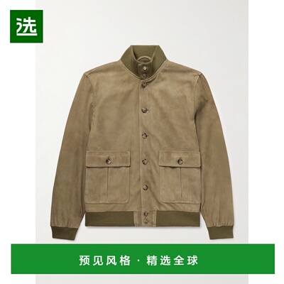 1h可退 VALSTAR 男士 Valstarino 绒面革夹克 407AF05072