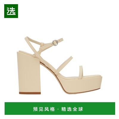 香港直邮AEYDE 女士凉鞋 A11HSATNS11BL38SS24100007CREAMY