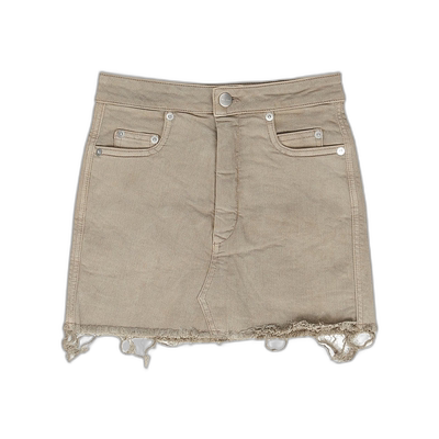 香港直邮Rick Owens 五口袋牛仔裙 BG01D4346SCF半身裙a字裙