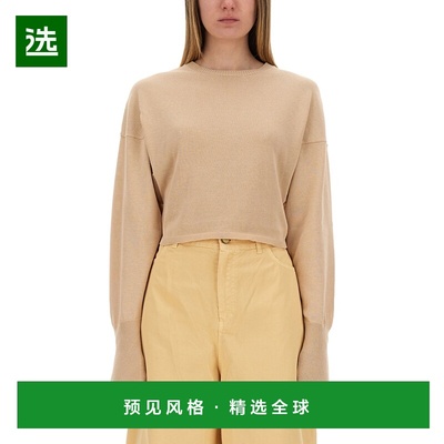 1h可退 香港直邮Alysi 女士 短款衬衫 205403P5027PTL beige米色