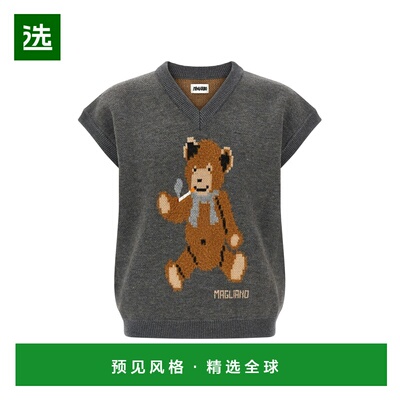 1h可退 香港直邮Magliano 男士 'Teddy Bear' 背心 MGFW25VE01881