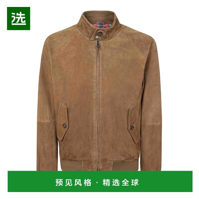 香港直邮BARACUTA 男士皮衣 BRCPS0939699 CO 绿色夹克