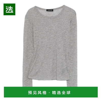 香港直邮Anine Bing 女士T恤 A0811501GRY1GREY SS2026 灰色