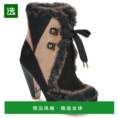 欧洲直邮Irregular Choice  女鞋 秋冬 短筒靴 APPLE TURNOVER