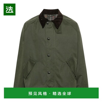 香港直邮Barbour 男士西服 MCA0931MCASG71 SS2025 绿色外套夹克