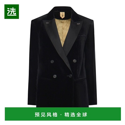 1h可退 香港直邮MAX MARA 女士外套 252105E20 SS2026 黑色 Doubl