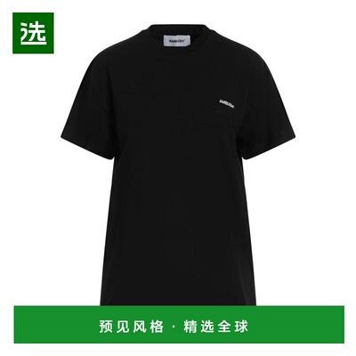 1h可退 【美国直邮】ambush女士T恤短袖圆领徽标上装简约时尚 舒