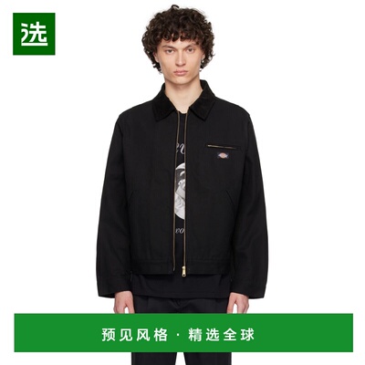 1h可退 香港直邮Wacko maria 男士 黑色 Dickies 联名 Work 夹克