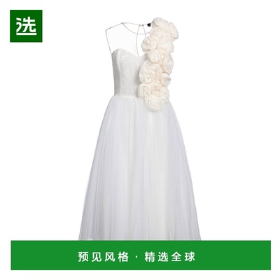 1h可退 香港直邮Elisabetta Franchi 女士 中长连衣裙 beige米色