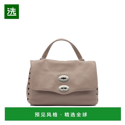 1h可退 香港直邮Zanellato 女士 米色小牛皮手袋 POSTINADAILYS06