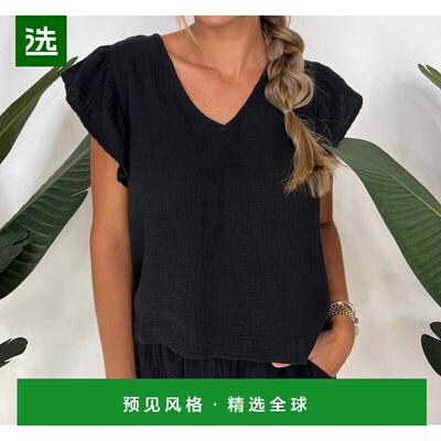 1h可退 【美国直邮】rails 女士 衬衫上衣正品高档时尚百搭舒适透