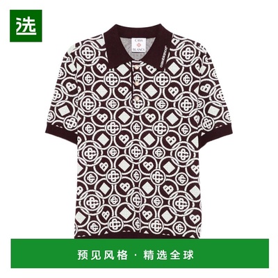 香港直邮CASABLANCA 男士POLO衫 MAW25KW109201 AW2025 花色