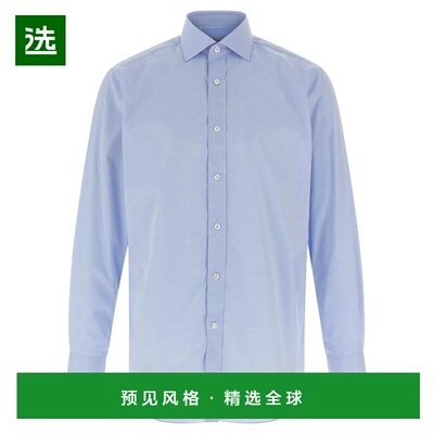 香港直邮BRIONI 男士衬衫 RCT30LPC05L4900 CO 浅蓝色 'Trevi Mar
