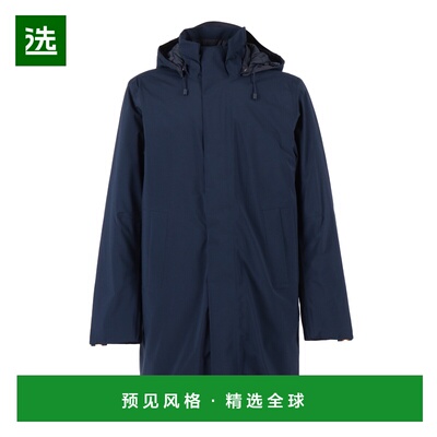 香港直邮K-WAY 男士羽绒服 K7136IWAR0 AW2025 蓝色外套