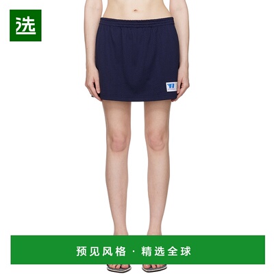 1h可退 1h可退AlexanderWang亚历山大王女士海军女装休闲裤裙裤