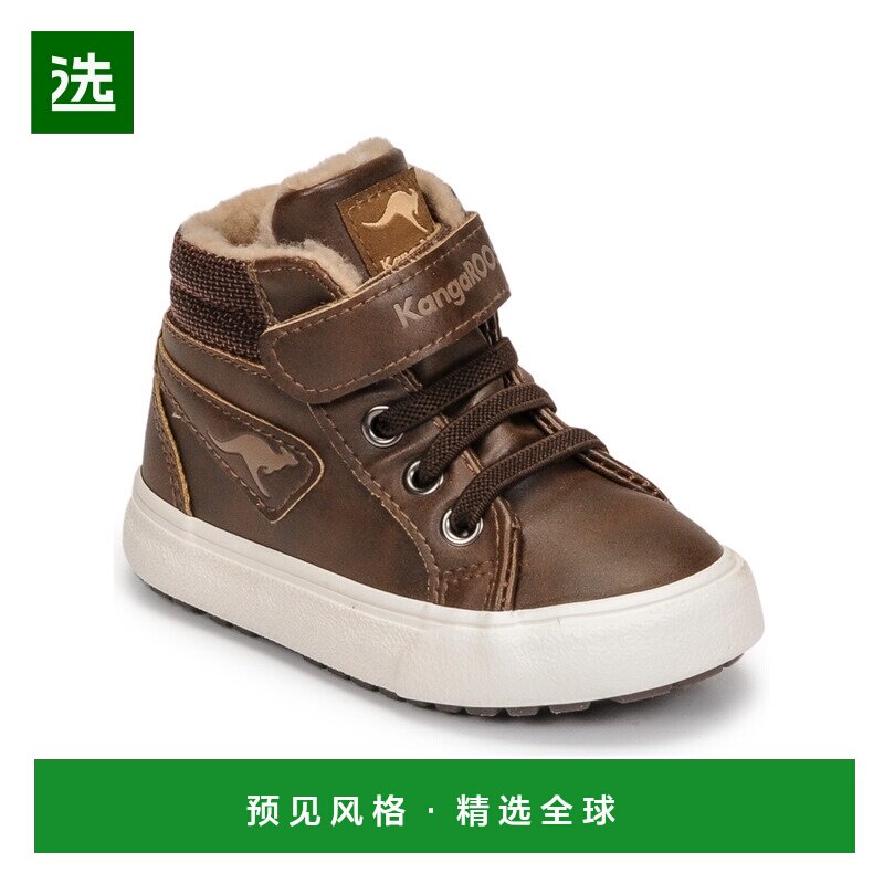 欧洲直邮Kangaroos KAVU III 童鞋高帮板鞋 01400-343