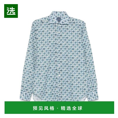 香港直邮BARBA 男士衬衫 LIU13P0147043U0001 AW2025 白色 NECK S