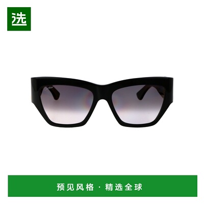 香港直邮CARTIER 女士太阳镜 CT0435S001 SS2024 黑色 CARTIER Su