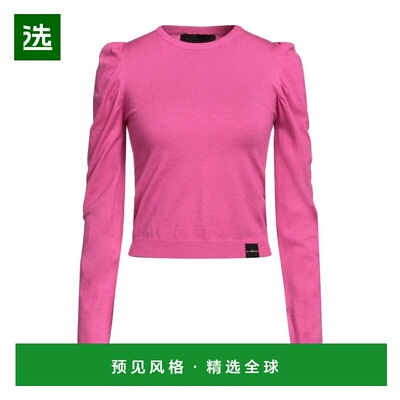 1h可退 【美国直邮】JOHN RICHMOND 女士毛衣 小号 纯色圆领 针织