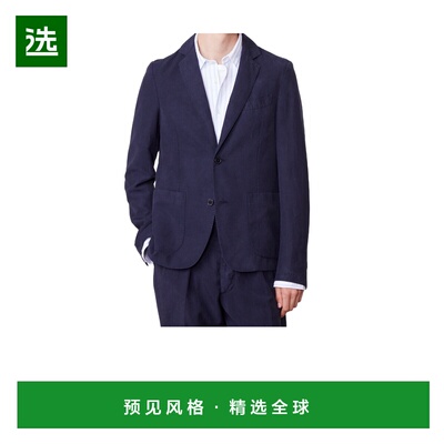 香港直邮OFFICINE GENERALE 男士西服外套 S25MTLG409NIGHTSKY