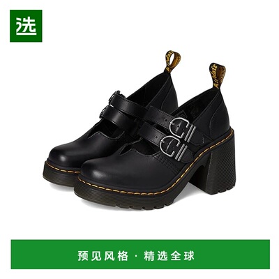 1h可退美国直邮Dr. Martens 马丁大夫 女士玛丽珍鞋 Eviee 高跟鞋