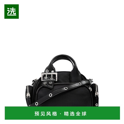 1h可退 香港直邮GANNI 甘尼 女士 標誌牌扣細節迷你手提包 A67385