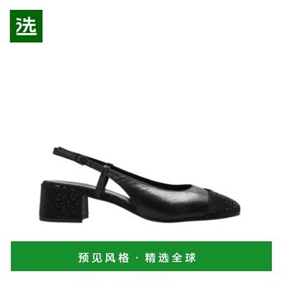 香港直邮Tory Burch 圆头高跟凉鞋 160256