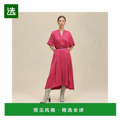 1h可退 欧洲直邮HERMES 爱马仕 25秋冬 H4H0504DC8J 女士 连衣裙