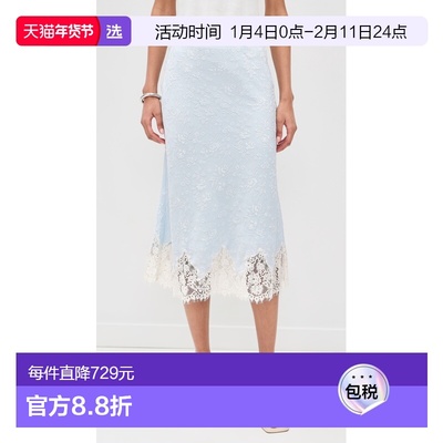 1h可退 香港直邮REFORMATION 女士 Carolina 半身裙  舒适时尚