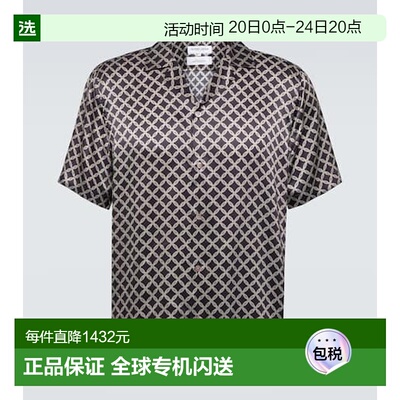 1h可退 香港直邮Frescobol Carioca 男士 Roberto 印花真丝保龄球