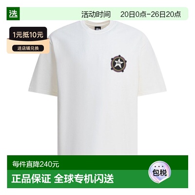 1h可退 香港直邮Stussy 斯图西 男士 Ranger 顏料染色 T 卹 19051