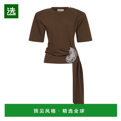 香港直邮Giuseppe di Morabito 女士T恤 06PSTO397Y1630930