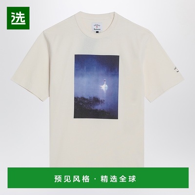 香港直邮barbour 巴伯尔 男士 ARCHIVE X NOAH 白色T恤 MTS1448MT