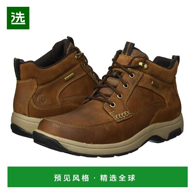 1h可退 【美国直邮】Dunham 8000 Mid Boot 男士时装靴 防水真皮